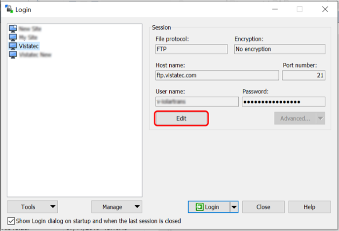 Change to Secure FTP (SFTP - Port 22) – Vistatec Customers